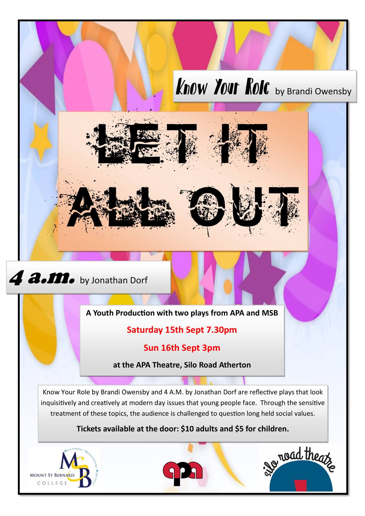 Previous Shows – Atherton Performing Arts